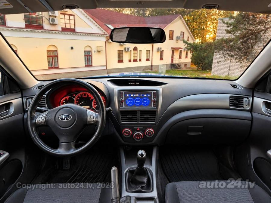 Blue Subaru Impreza 2007 in Tartu, with an engine capacity of 2.50 L and mileage of 206 thousand km for 9500 €, photo 8 on AUTOMOTO.COM.LV