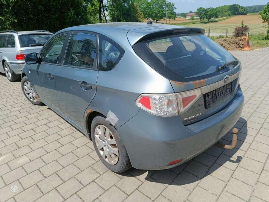 Zaļš Subaru Impreza 2008 Viļņa, ar dzinēja tilpumu 1.50 L un nobraukumu 207 tūkst. km par 1350 €, foto 5 vietnē AUTOMOTO.COM.LV