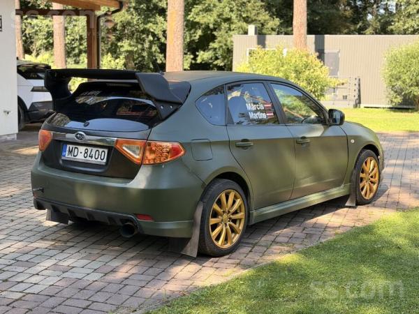 Green Subaru Impreza 2008 in Riga, with an engine capacity of 2.50 L and mileage of 191 thousand km for 9000 €, photo 3 on AUTOMOTO.COM.LV