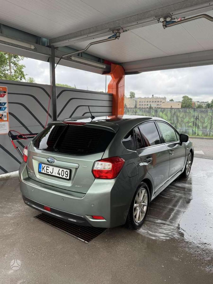 Zaļš Subaru Impreza 2014 Klaipėda, ar dzinēja tilpumu 2.00 L un nobraukumu 256 tūkst. km par 4400 €, foto 7 vietnē AUTOMOTO.COM.LV