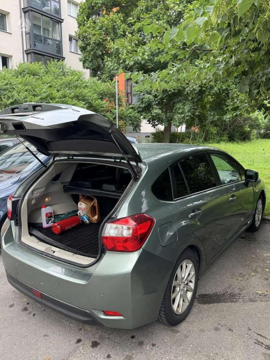 Zaļš Subaru Impreza 2014 Klaipėda, ar dzinēja tilpumu 2.00 L un nobraukumu 256 tūkst. km par 4400 €, foto 18 vietnē AUTOMOTO.COM.LV