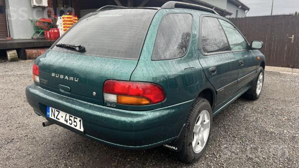 Green Subaru Impreza 1997 in Limbazi, with an engine capacity of 2.00 L and mileage of 69 thousand km for 6900 €, photo 5 on AUTOMOTO.COM.LV