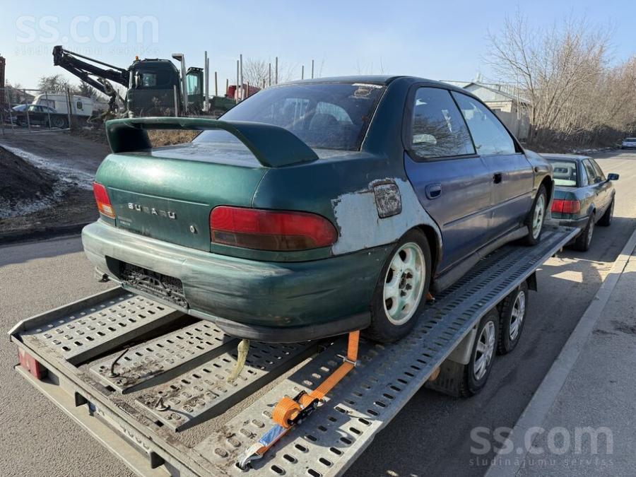 Zaļš Subaru Impreza 1999 Rīga, ar dzinēja tilpumu 2.00 L un nobraukumu 252 tūkst. km par 3000 €, foto 5 vietnē AUTOMOTO.COM.LV