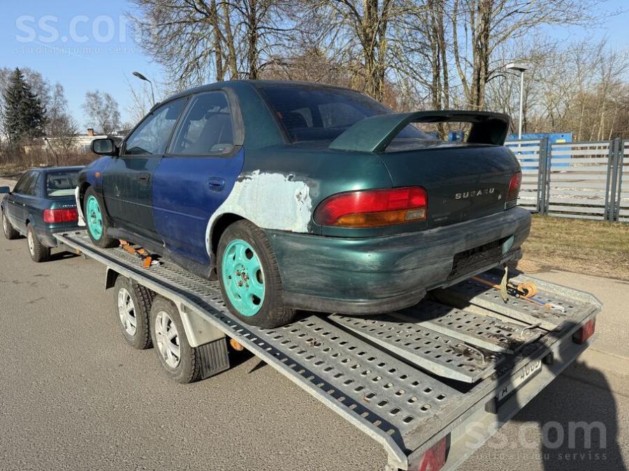 Zaļš Subaru Impreza 1999 Rīga, ar dzinēja tilpumu 2.00 L un nobraukumu 252 tūkst. km par 3000 €, foto 9 vietnē AUTOMOTO.COM.LV