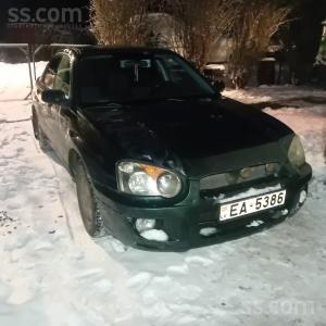 Green Subaru Impreza 2005 in Riga, with an engine capacity of 2.00 L and mileage of 336 thousand km for 950 €, photo  on AUTOMOTO.COM.LV