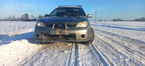 Pelēks Subaru Impreza 2007 Ogre, ar dzinēja tilpumu 1.50 L un nobraukumu 239 tūkst. km par 1350 €, foto 1 vietnē AUTOMOTO.COM.LV