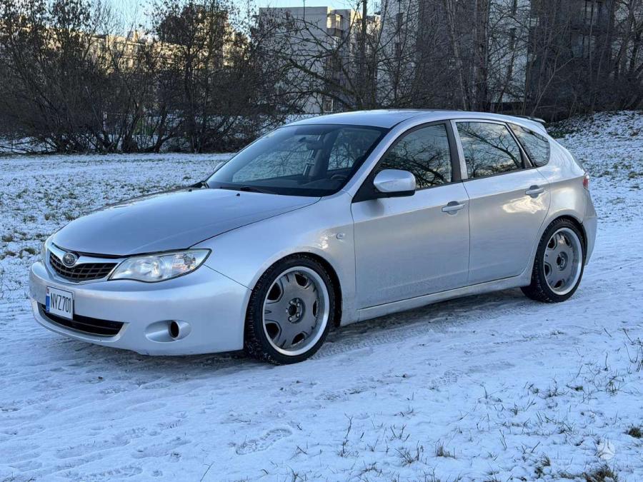 Grey Subaru Impreza 2008 in Vilnius, with an engine capacity of 1.50 L and mileage of 280 thousand km for 1650 €, photo 3 on AUTOMOTO.COM.LV