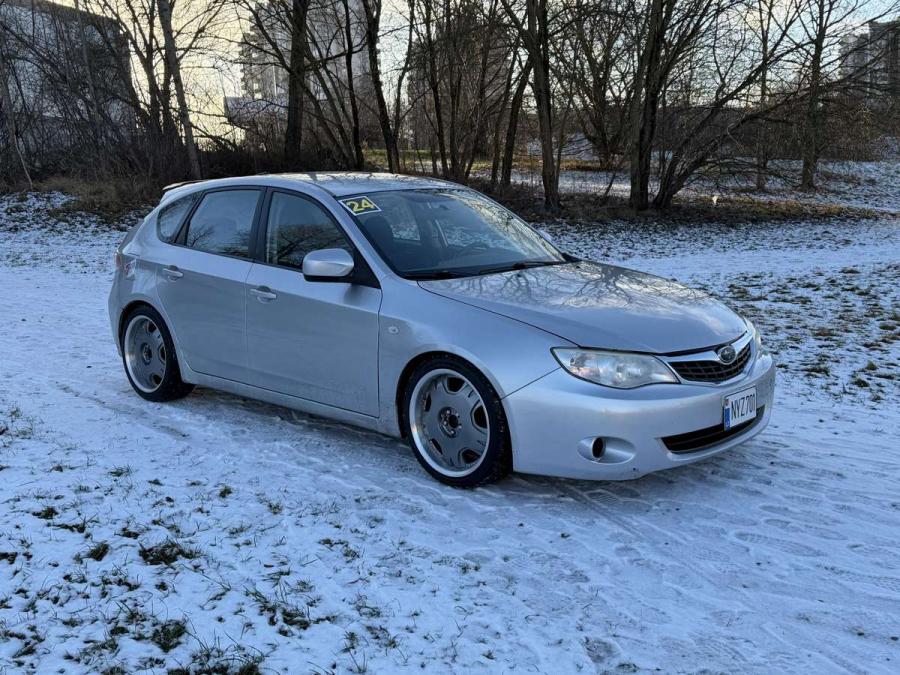Grey Subaru Impreza 2008 in Vilnius, with an engine capacity of 1.50 L and mileage of 280 thousand km for 1650 €, photo 11 on AUTOMOTO.COM.LV