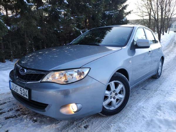 Pelēks Subaru Impreza 2008 Utena, ar dzinēja tilpumu 1.50 L un nobraukumu 154 tūkst. km par 2699 €, foto 1 vietnē AUTOMOTO.COM.LV