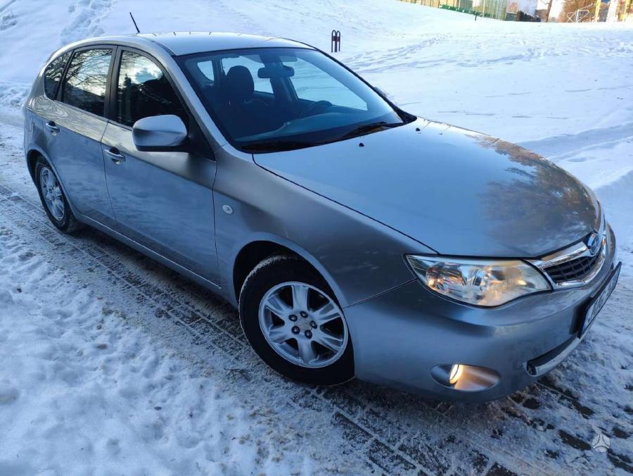 Pelēks Subaru Impreza 2008 Utena, ar dzinēja tilpumu 1.50 L un nobraukumu 154 tūkst. km par 2699 €, foto 2 vietnē AUTOMOTO.COM.LV