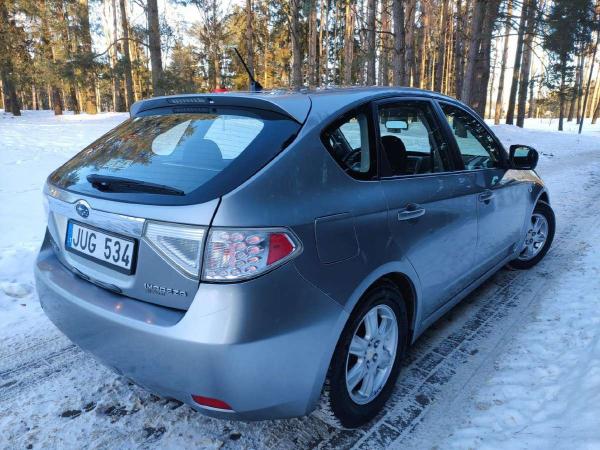 Pelēks Subaru Impreza 2008 Utena, ar dzinēja tilpumu 1.50 L un nobraukumu 154 tūkst. km par 2699 €, foto 3 vietnē AUTOMOTO.COM.LV