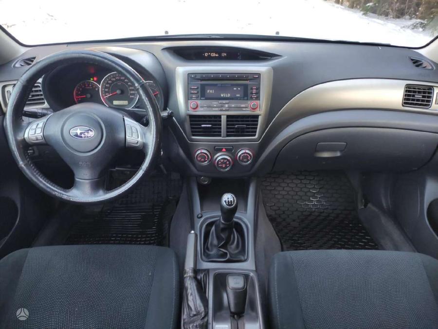 Pelēks Subaru Impreza 2008 Utena, ar dzinēja tilpumu 1.50 L un nobraukumu 154 tūkst. km par 2699 €, foto 7 vietnē AUTOMOTO.COM.LV