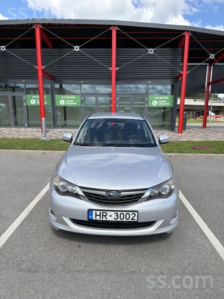 Grey Subaru Impreza 2008 in Riga, with an engine capacity of 2.00 L and mileage of 189 thousand km for 2350 €, photo 1 on AUTOMOTO.COM.LV