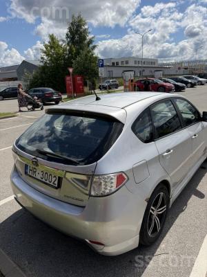 Grey Subaru Impreza 2008 in Riga, with an engine capacity of 2.00 L and mileage of 189 thousand km for 2350 €, photo 4 on AUTOMOTO.COM.LV