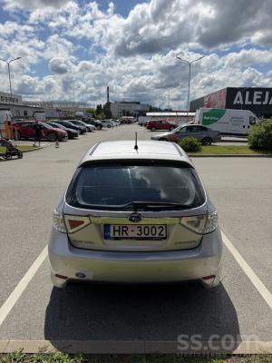Grey Subaru Impreza 2008 in Riga, with an engine capacity of 2.00 L and mileage of 189 thousand km for 2350 €, photo 5 on AUTOMOTO.COM.LV