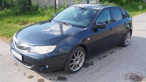 Grey Subaru Impreza 2008 in Klaipeda, with an engine capacity of 2.00 L and mileage of 318 thousand km for 2100 €, photo 5 on AUTOMOTO.COM.LV