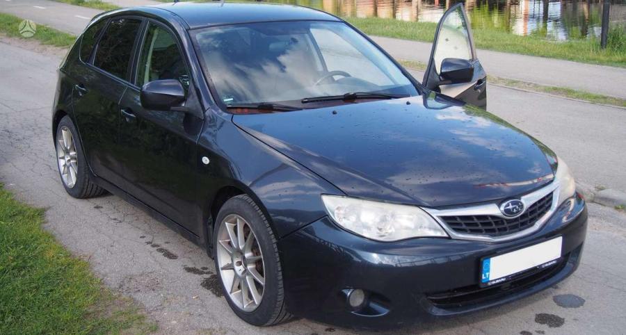 Grey Subaru Impreza 2008 in Klaipeda, with an engine capacity of 2.00 L and mileage of 318 thousand km for 2100 €, photo 8 on AUTOMOTO.COM.LV