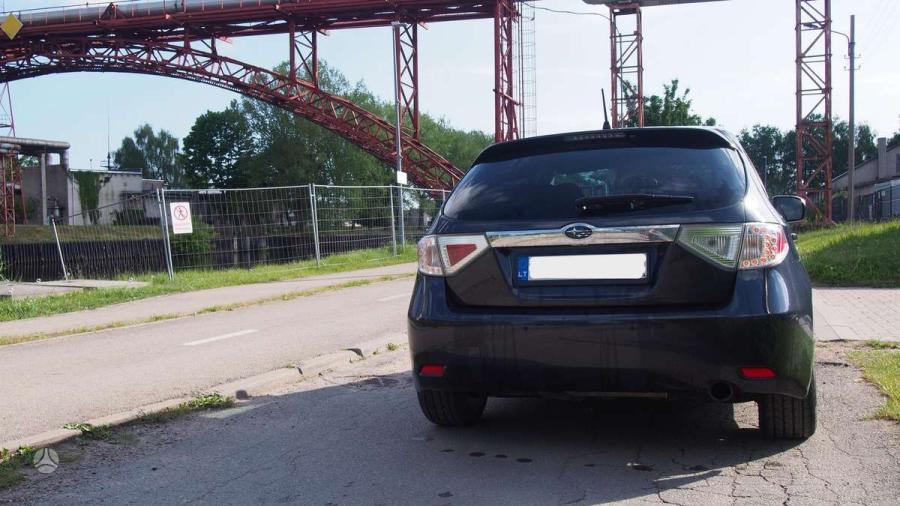 Grey Subaru Impreza 2008 in Klaipeda, with an engine capacity of 2.00 L and mileage of 318 thousand km for 2100 €, photo 14 on AUTOMOTO.COM.LV