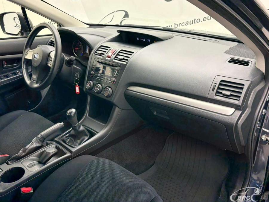 Grey Subaru Impreza 2014 in Vilnius, with an engine capacity of 1.60 L and mileage of 98 thousand km for 5900 €, photo 9 on AUTOMOTO.COM.LV