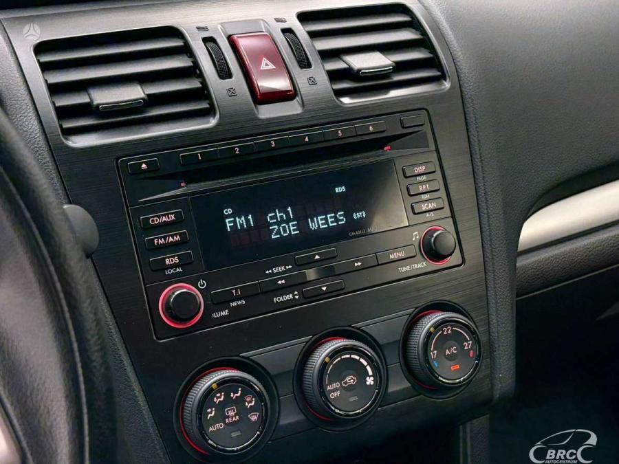 Grey Subaru Impreza 2014 in Vilnius, with an engine capacity of 1.60 L and mileage of 98 thousand km for 5900 €, photo 18 on AUTOMOTO.COM.LV