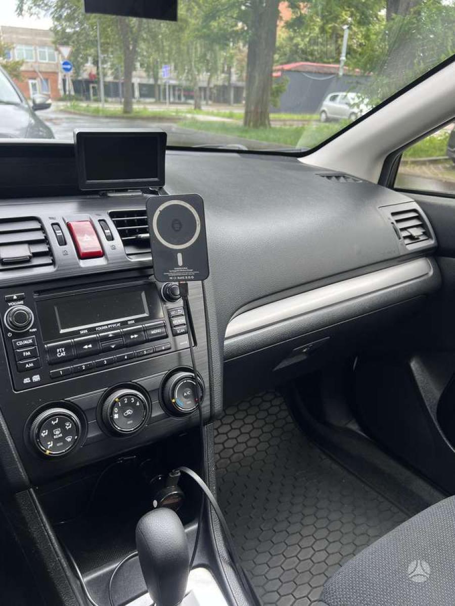 Grey Subaru Impreza 2014 in Vilnius, with an engine capacity of 1.99 L and mileage of 106 thousand km for 4400 €, photo 10 on AUTOMOTO.COM.LV
