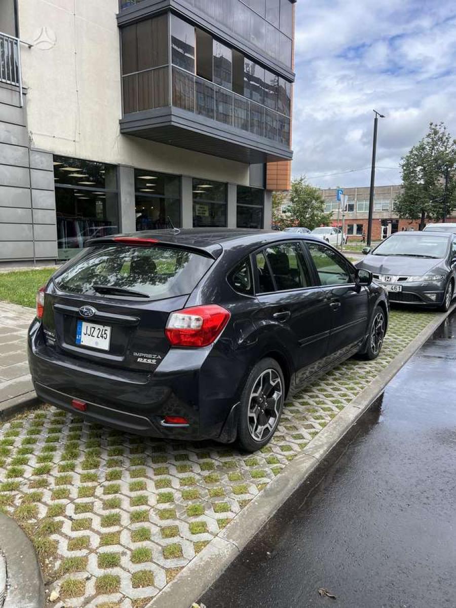 Grey Subaru Impreza 2014 in Vilnius, with an engine capacity of 1.99 L and mileage of 106 thousand km for 4400 €, photo 11 on AUTOMOTO.COM.LV