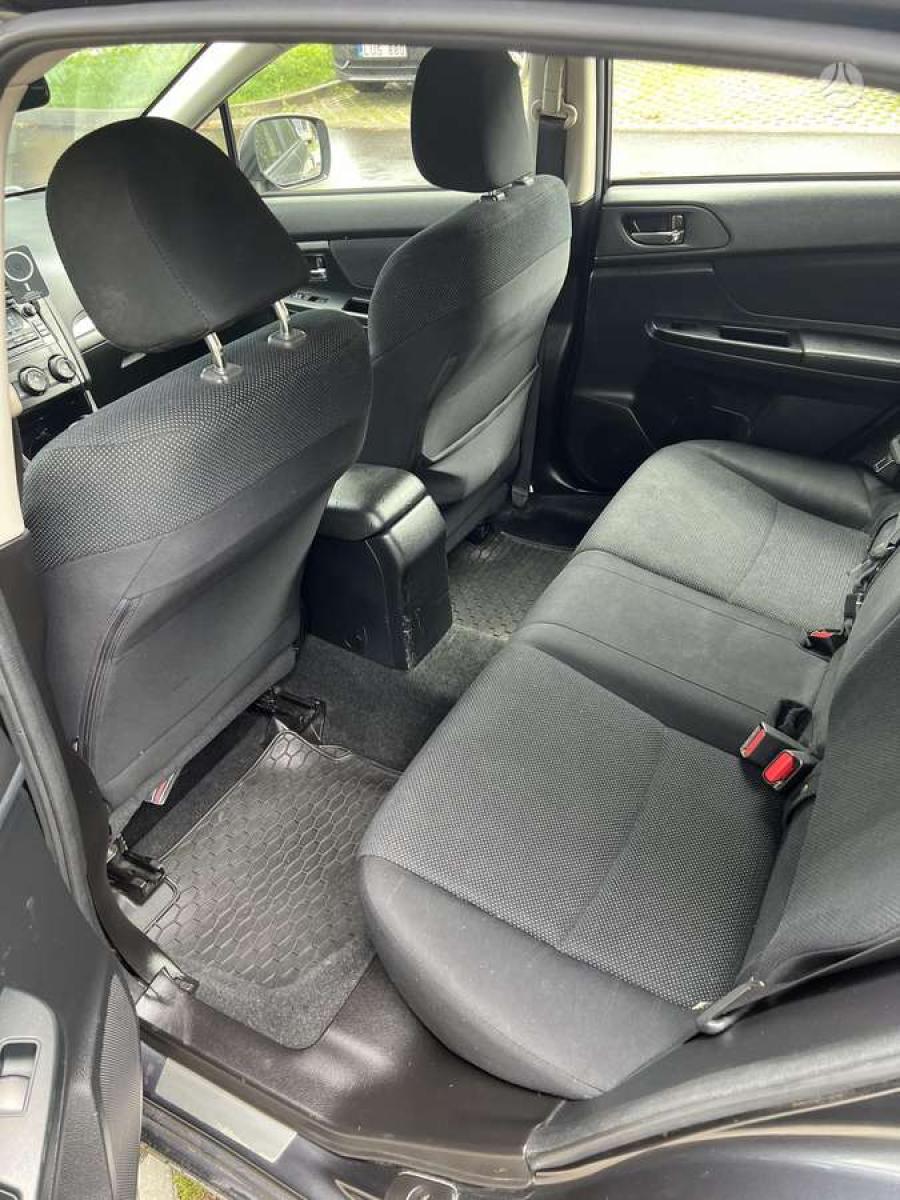 Grey Subaru Impreza 2014 in Vilnius, with an engine capacity of 1.99 L and mileage of 106 thousand km for 4400 €, photo 14 on AUTOMOTO.COM.LV