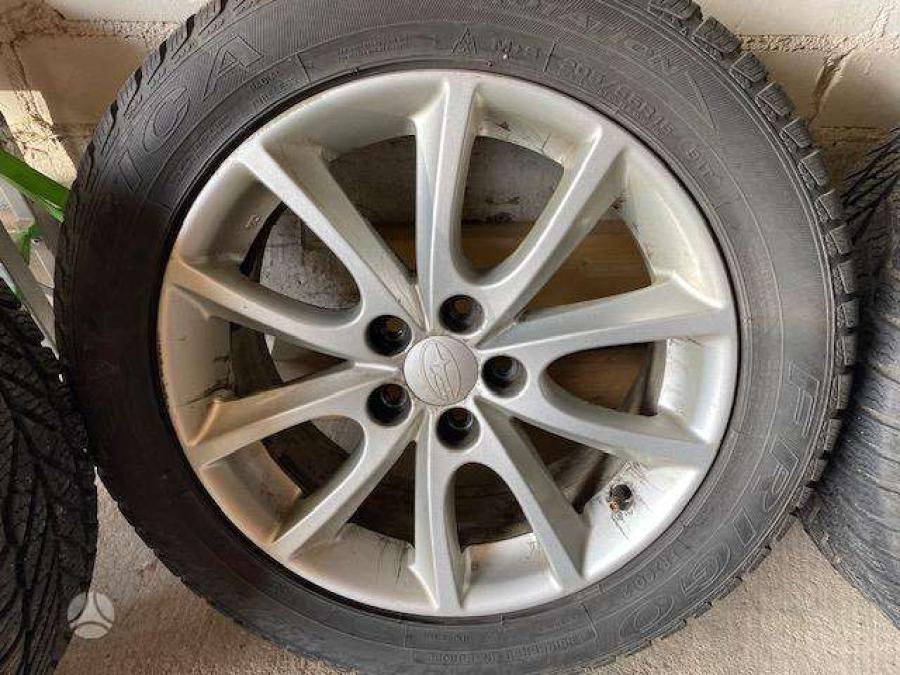 Grey Subaru Impreza 2014 in Vilnius, with an engine capacity of 1.99 L and mileage of 106 thousand km for 4400 €, photo 27 on AUTOMOTO.COM.LV