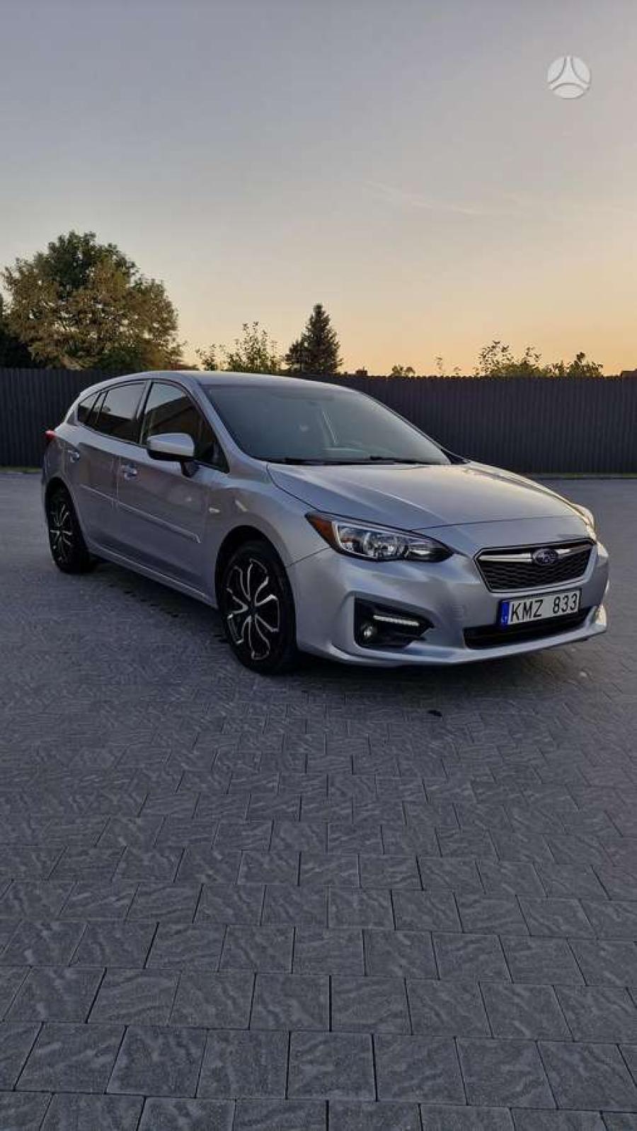 Grey Subaru Impreza 2017 in Kelme, with an engine capacity of 2.00 L and mileage of 120 thousand km for 8500 €, photo 3 on AUTOMOTO.COM.LV
