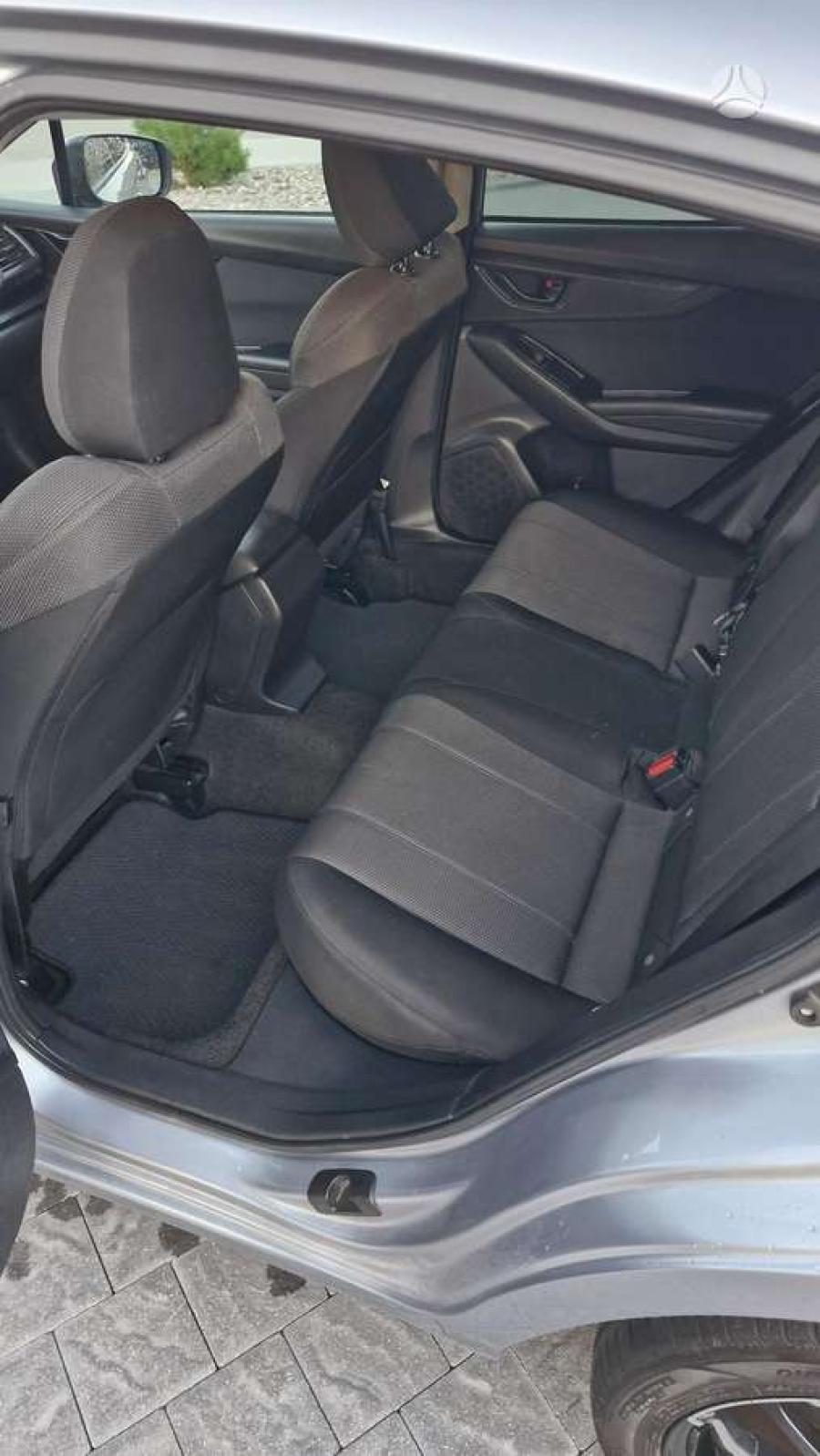 Grey Subaru Impreza 2017 in Kelme, with an engine capacity of 2.00 L and mileage of 120 thousand km for 8500 €, photo 9 on AUTOMOTO.COM.LV