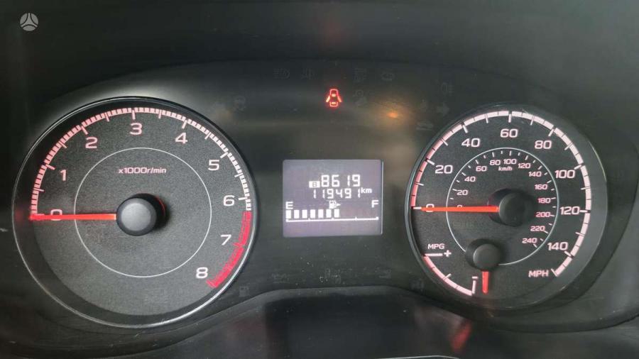 Grey Subaru Impreza 2017 in Kelme, with an engine capacity of 2.00 L and mileage of 120 thousand km for 8500 €, photo 12 on AUTOMOTO.COM.LV