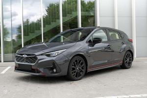 Pelēks Subaru Impreza 2024 Viļņa, ar dzinēja tilpumu 2.50 L un nobraukumu 5 tūkst. km par 18650 €, foto  vietnē AUTOMOTO.COM.LV