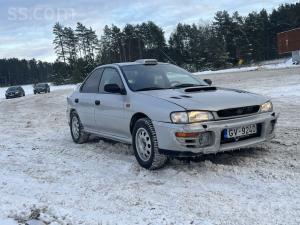 Pelēks Subaru Impreza 1997 Rīga, ar dzinēja tilpumu 2.20 L un nobraukumu 307 tūkst. km par 3499 €, foto 2 vietnē AUTOMOTO.COM.LV