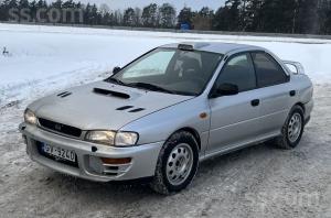 Pelēks Subaru Impreza 1997 Rīga, ar dzinēja tilpumu 2.20 L un nobraukumu 307 tūkst. km par 3499 €, foto 4 vietnē AUTOMOTO.COM.LV
