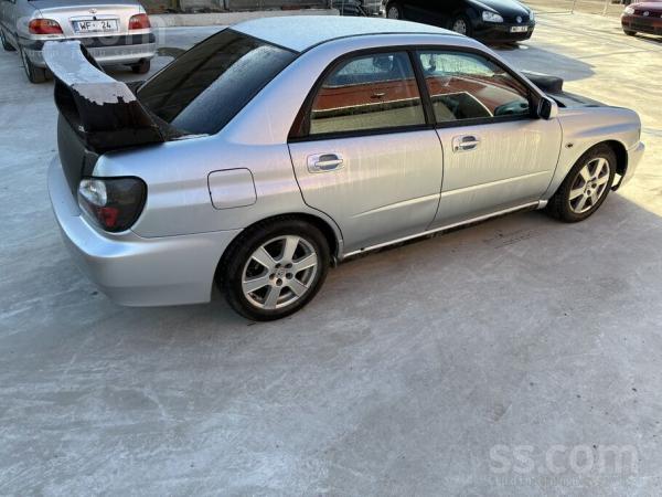 Серый Субару Импреза 2001 в Цесис, объемом двигателя 2.00 л и пробегом 260 тыс. км за 4990 €, фото 5 на AUTOMOTO.COM.LV