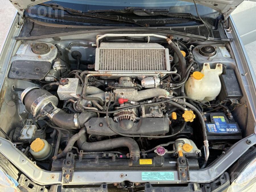Pelēks Subaru Impreza 2001 Cēsis, ar dzinēja tilpumu 2.00 L un nobraukumu 260 tūkst. km par 4990 €, foto 11 vietnē AUTOMOTO.COM.LV