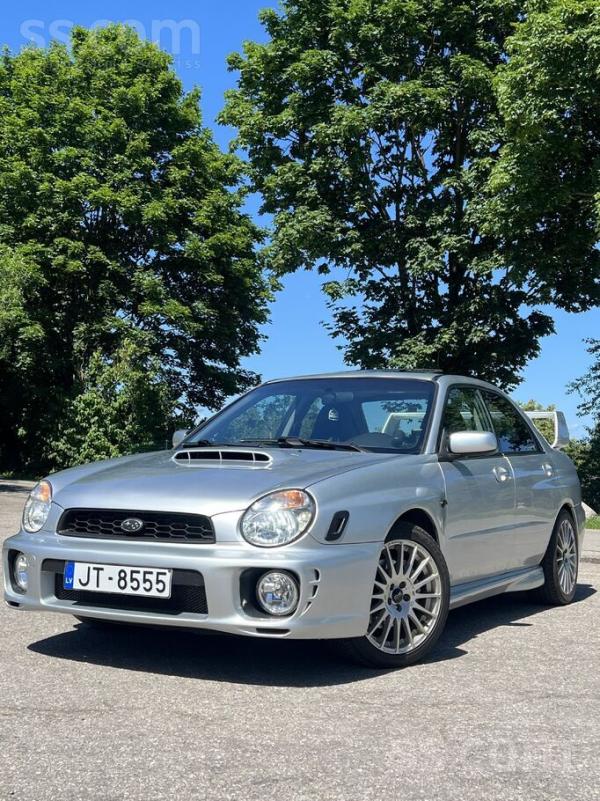 Pelēks Subaru Impreza 2002 Tukums, ar dzinēja tilpumu 2.00 L un nobraukumu 380 tūkst. km par 8555 €, foto 2 vietnē AUTOMOTO.COM.LV