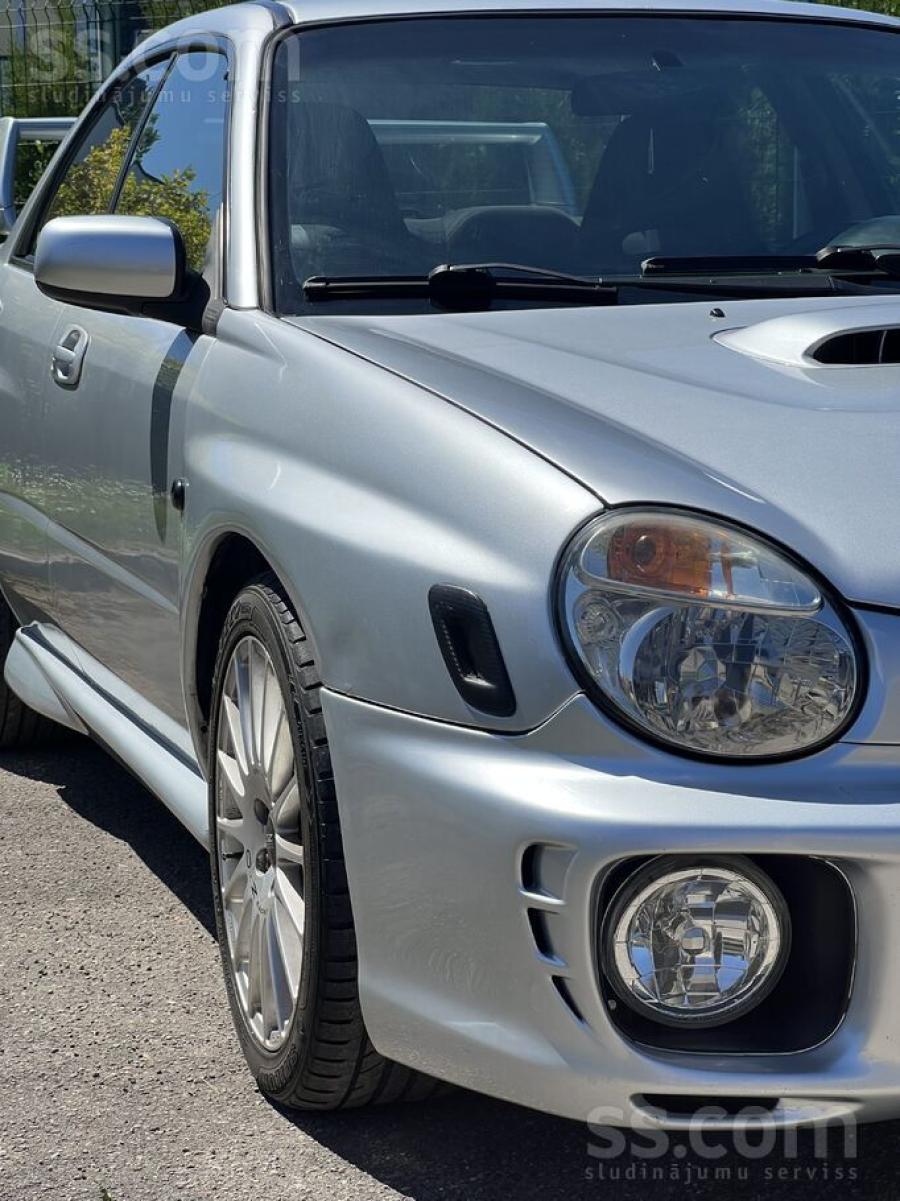 Pelēks Subaru Impreza 2002 Tukums, ar dzinēja tilpumu 2.00 L un nobraukumu 380 tūkst. km par 8555 €, foto 1 vietnē AUTOMOTO.COM.LV