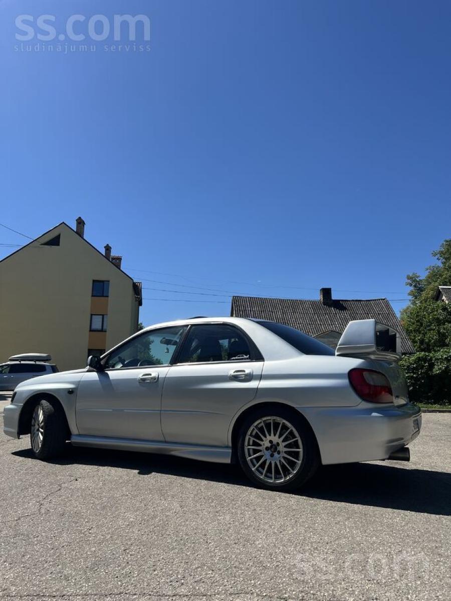 Pelēks Subaru Impreza 2002 Tukums, ar dzinēja tilpumu 2.00 L un nobraukumu 380 tūkst. km par 8555 €, foto 6 vietnē AUTOMOTO.COM.LV