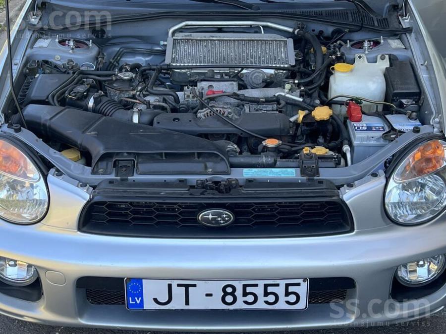 Pelēks Subaru Impreza 2002 Tukums, ar dzinēja tilpumu 2.00 L un nobraukumu 380 tūkst. km par 8555 €, foto 12 vietnē AUTOMOTO.COM.LV