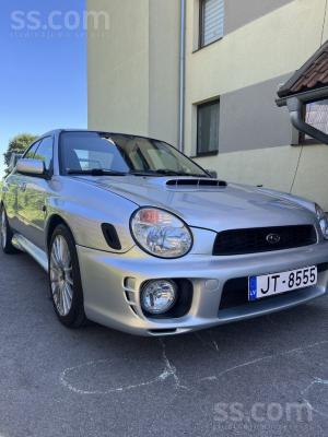 Pelēks Subaru Impreza 2002 Tukums, ar dzinēja tilpumu 2.00 L un nobraukumu 380 tūkst. km par 8555 €, foto 13 vietnē AUTOMOTO.COM.LV