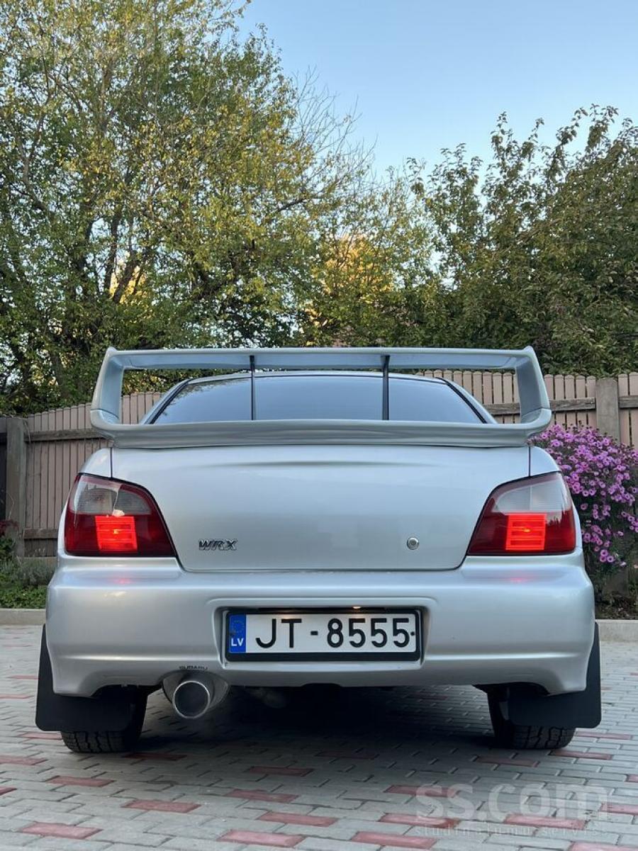 Pelēks Subaru Impreza 2002 Tukums, ar dzinēja tilpumu 2.00 L un nobraukumu 380 tūkst. km par 8555 €, foto 6 vietnē AUTOMOTO.COM.LV