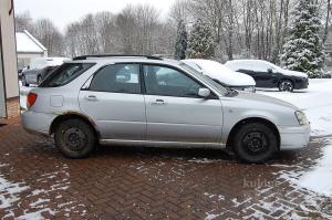 Pelēks Subaru Impreza 2003 Tartu, ar dzinēja tilpumu 2.00 L un nobraukumu 203 tūkst. km par 1800 €, foto 4 vietnē AUTOMOTO.COM.LV
