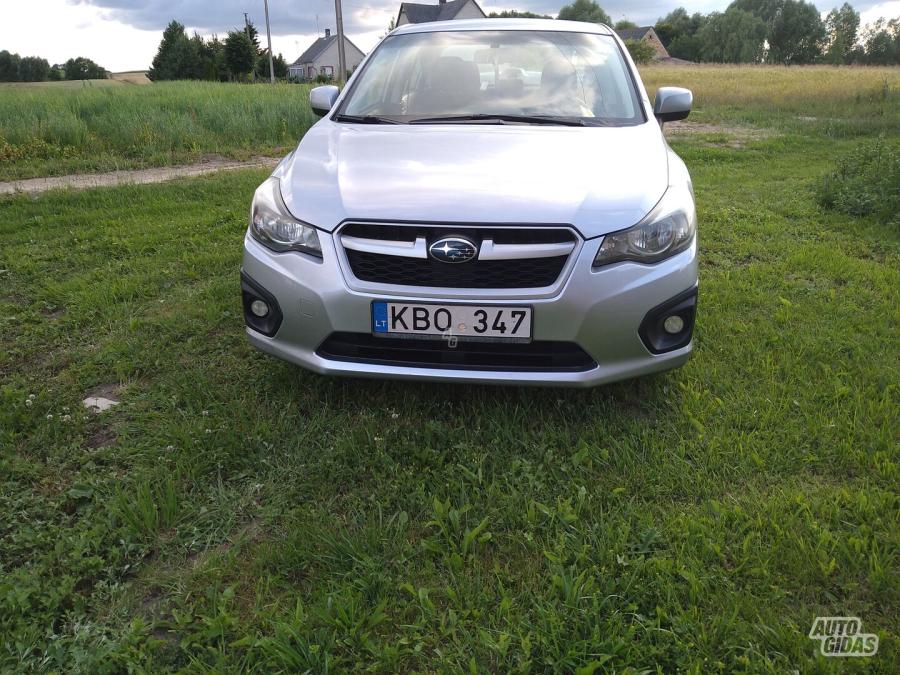 Pelēks Subaru Impreza 2012 Kalvarija, ar dzinēja tilpumu 2.00 L un nobraukumu 228 tūkst. km par 4199 €, foto 1 vietnē AUTOMOTO.COM.LV