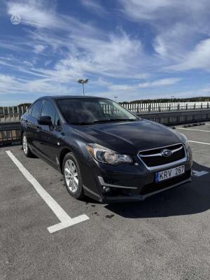 Grey Subaru Impreza 2016 in Vilnius, with an engine capacity of 2.00 L and mileage of 90 thousand km for 7750 €, photo  on AUTOMOTO.COM.LV