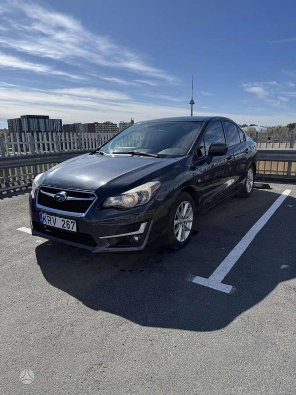 Grey Subaru Impreza 2016 in Vilnius, with an engine capacity of 2.00 L and mileage of 90 thousand km for 7750 €, photo 2 on AUTOMOTO.COM.LV