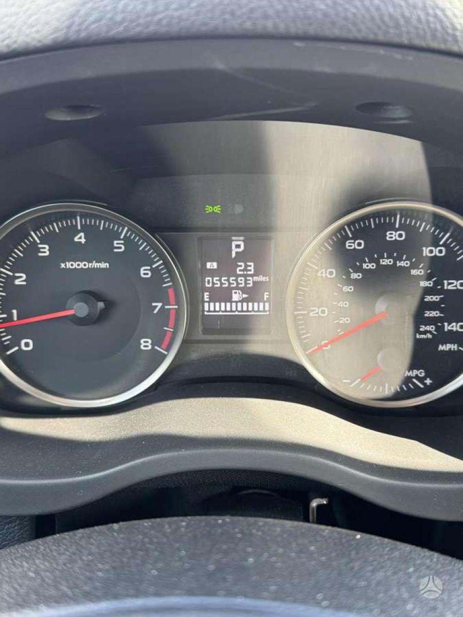 Grey Subaru Impreza 2016 in Vilnius, with an engine capacity of 2.00 L and mileage of 90 thousand km for 7750 €, photo 12 on AUTOMOTO.COM.LV