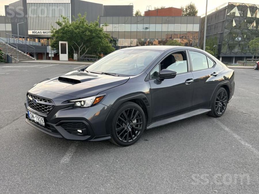 Grey Subaru Impreza 2022 in Riga, with an engine capacity of 2.40 L and mileage of 24 thousand km for 25900 €, photo 1 on AUTOMOTO.COM.LV