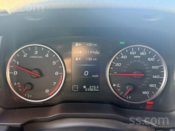 Grey Subaru Impreza 2022 in Riga, with an engine capacity of 2.40 L and mileage of 24 thousand km for 25900 €, photo 6 on AUTOMOTO.COM.LV
