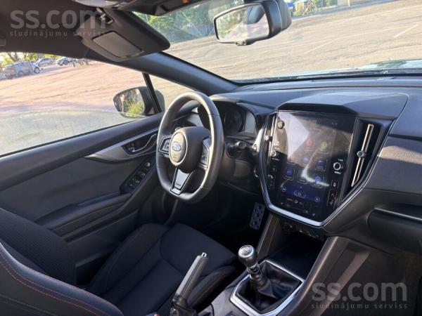 Grey Subaru Impreza 2022 in Riga, with an engine capacity of 2.40 L and mileage of 24 thousand km for 25900 €, photo 7 on AUTOMOTO.COM.LV